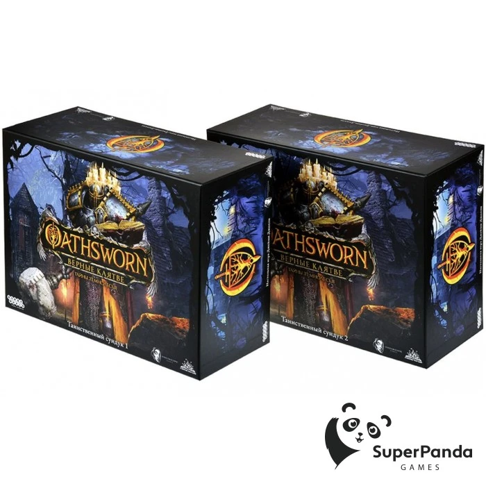 Настольная игра Oathsworn: Верные клятве. Тайны Темнолесья. Набор таинственных сундуков - SPGames.lv